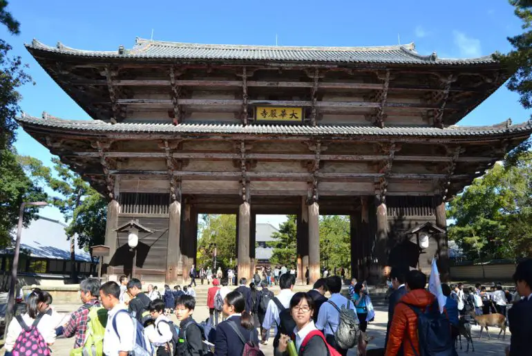 Nandaimon-Gate-of-Todaiji-in-Nara - One Ticket Just Go